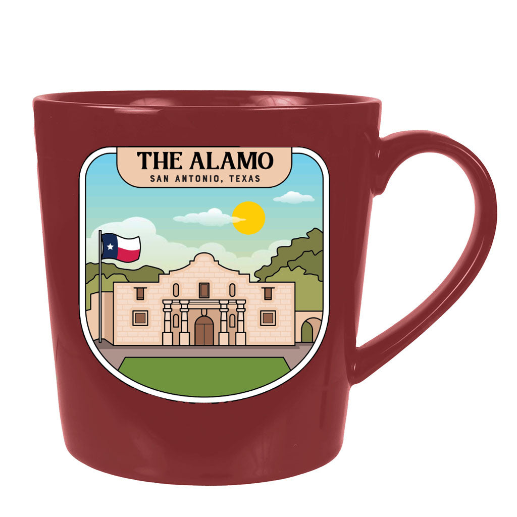 The Alamo Foil Java Mug – The Alamo Gift Store