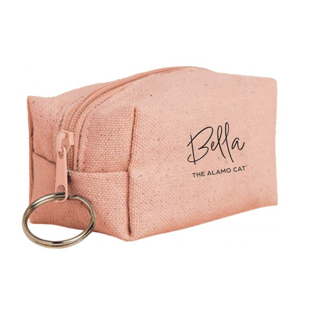 Bella The Alamo Cat Keychain Pouch – The Alamo Gift Store